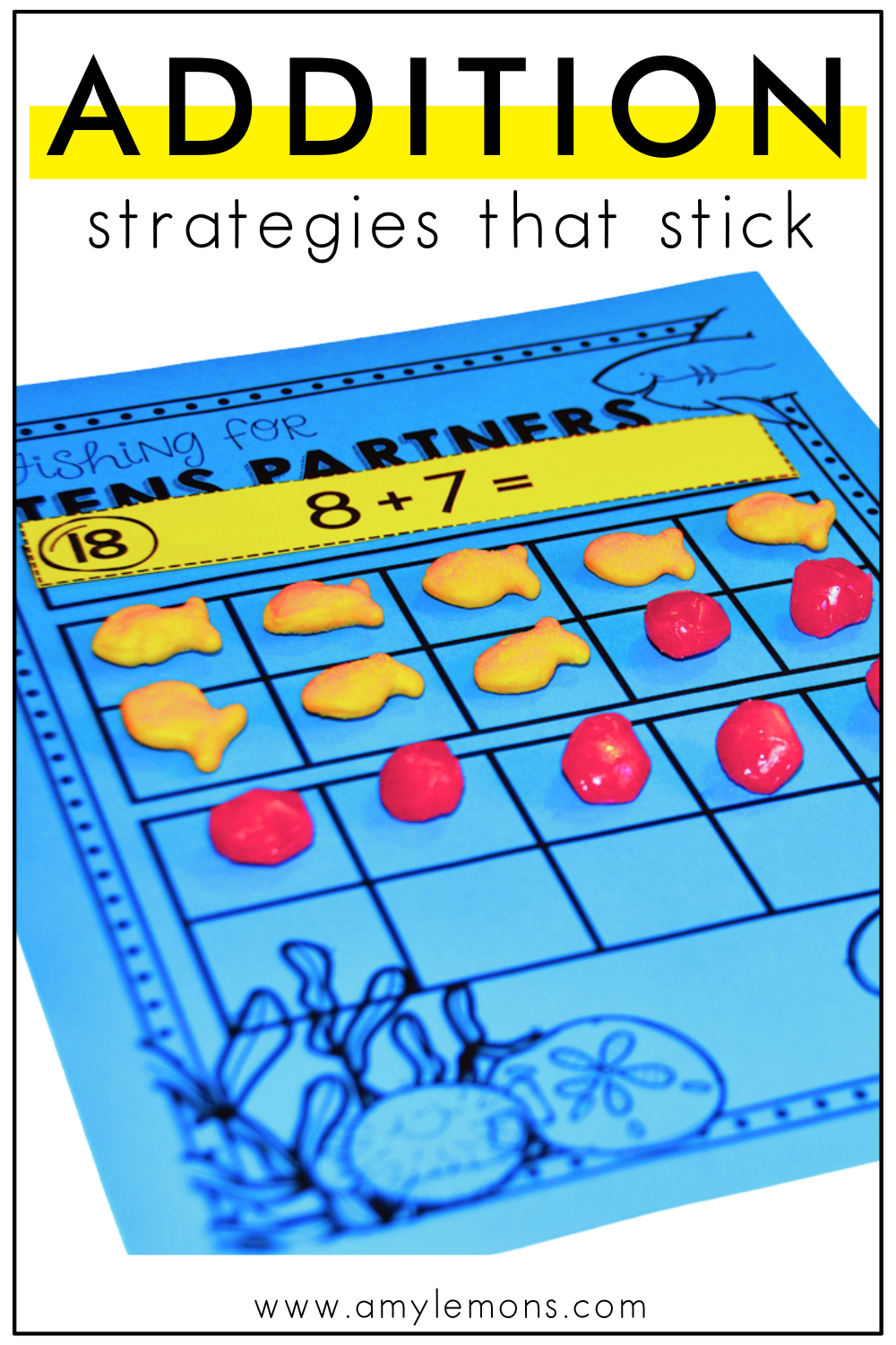 Second Grade Math Games: Addition Strategies That Build Fact Fluency ...