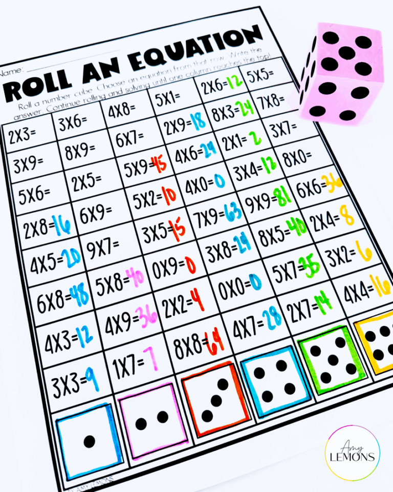 5 No-Prep Multiplication Games to Make Fact Practice Fun for Ultimate ...