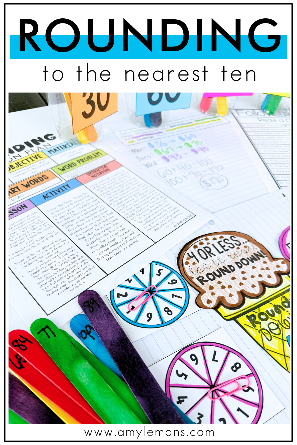 Rounding Activities for Kids: Free Math Lesson Plan for 3rd Grade - Amy ...
