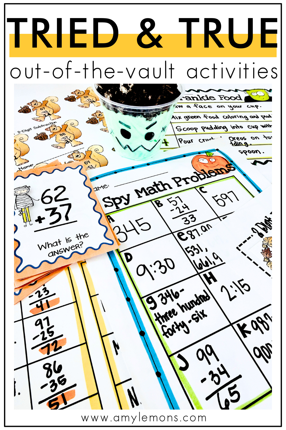 Out of the Vault: Free Tried-and-True Fall Classroom Activities for ...