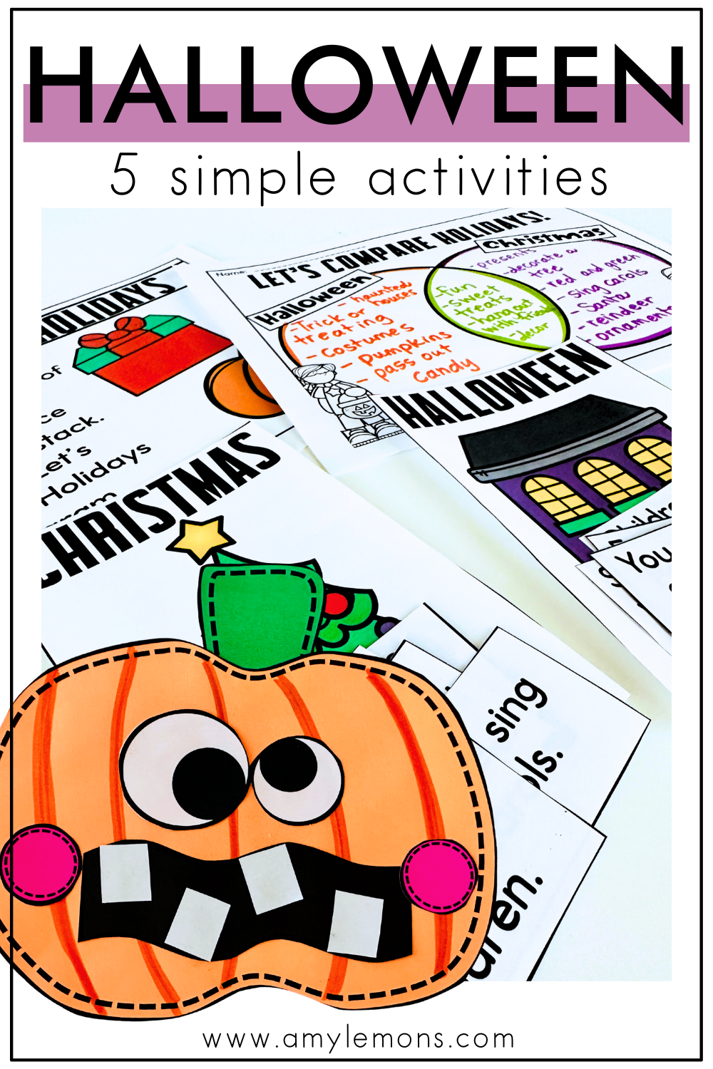 5 Easy Halloween Activities for Writing & Grammar in the Classroom ...
