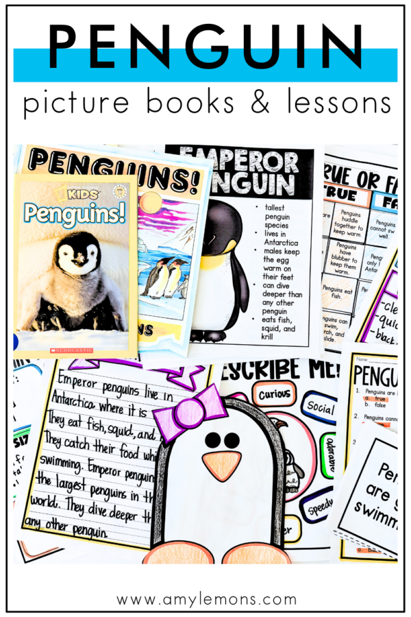 5 Days of Penguin Research with Engaging Penguin Books - Amy Lemons