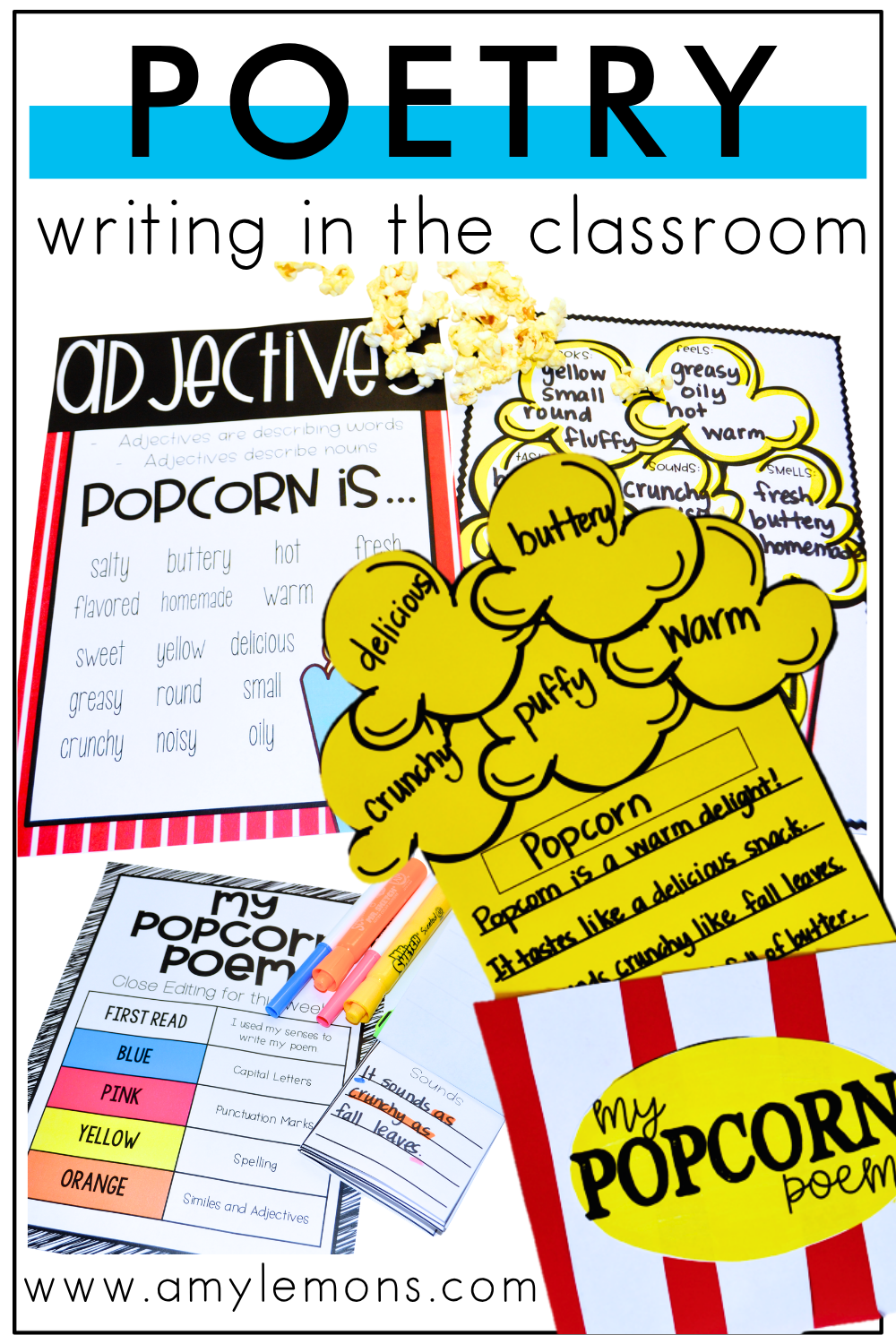Teaching Poetry Writing in Elementary Classrooms: A Simple & Engaging 5 ...